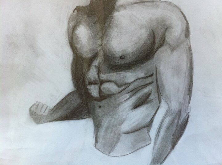 Pencil Drawings Of Bodies