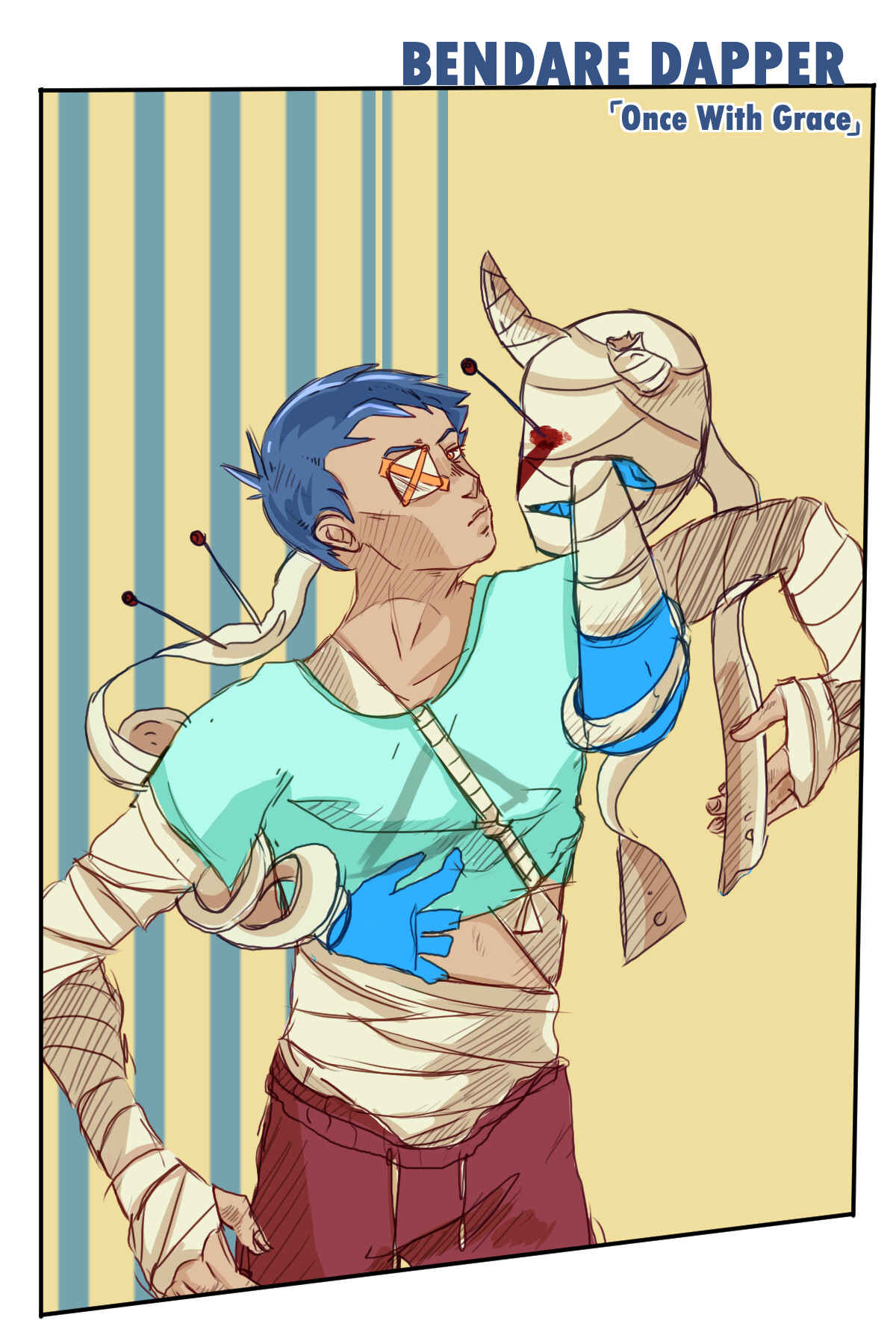 ArtStation - Bendare Design (JJBA OC)