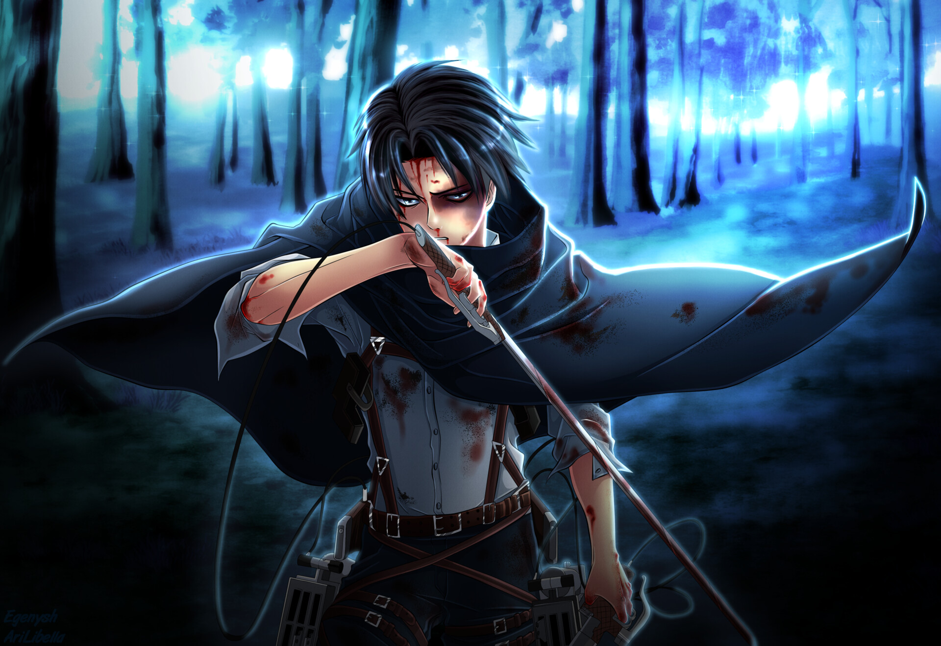 ArtStation - Levi Ackerman