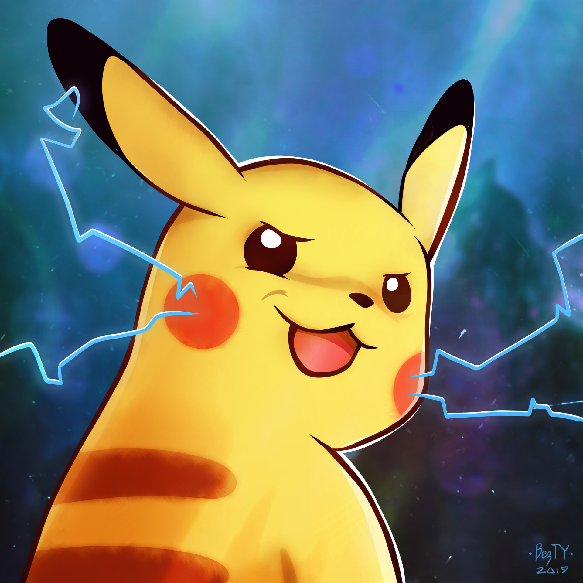 Evil Pikachu Wallpaper In