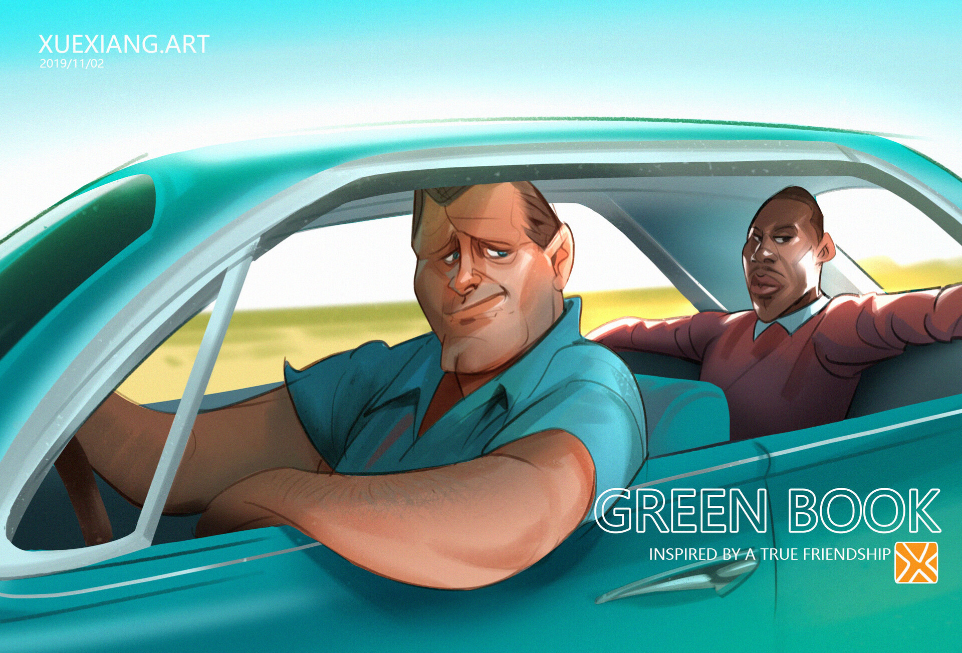 ArtStation - Green Book fanart
