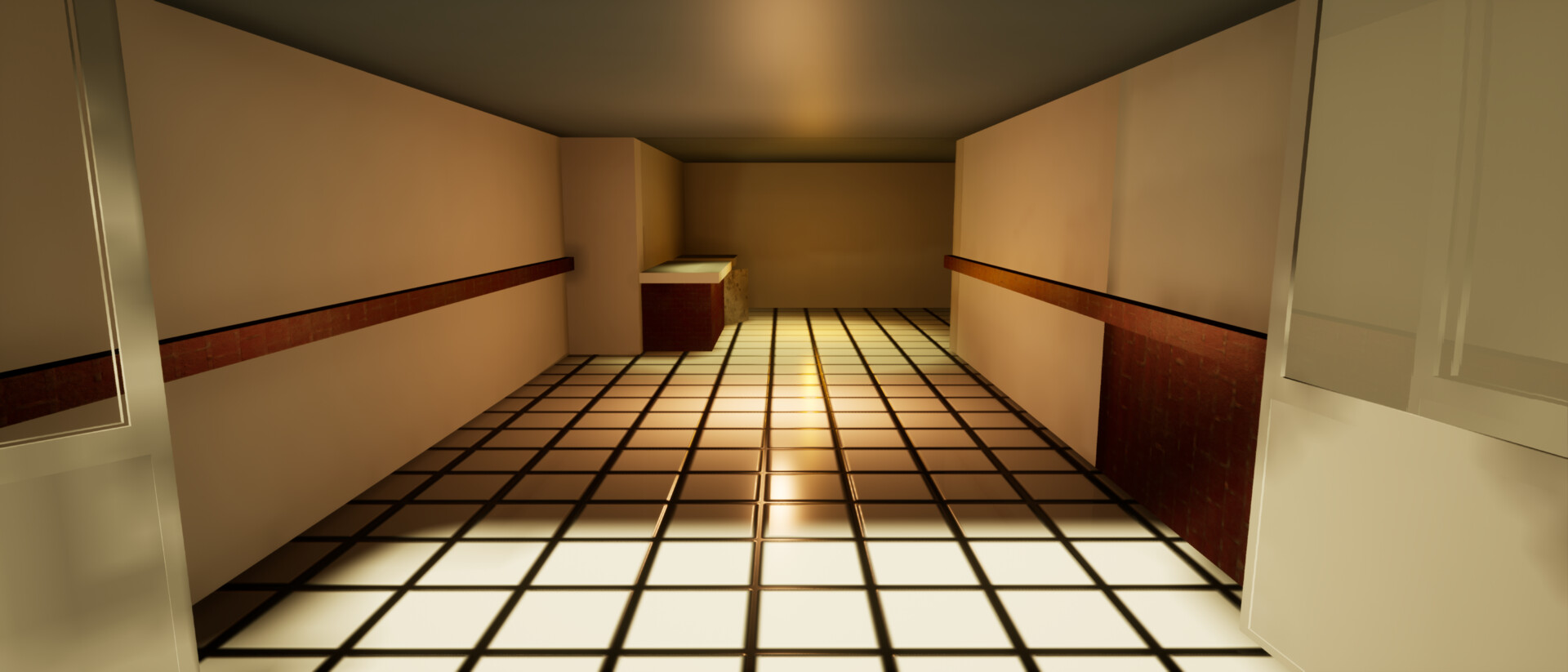 ArtStation - Empty Arcade Hall