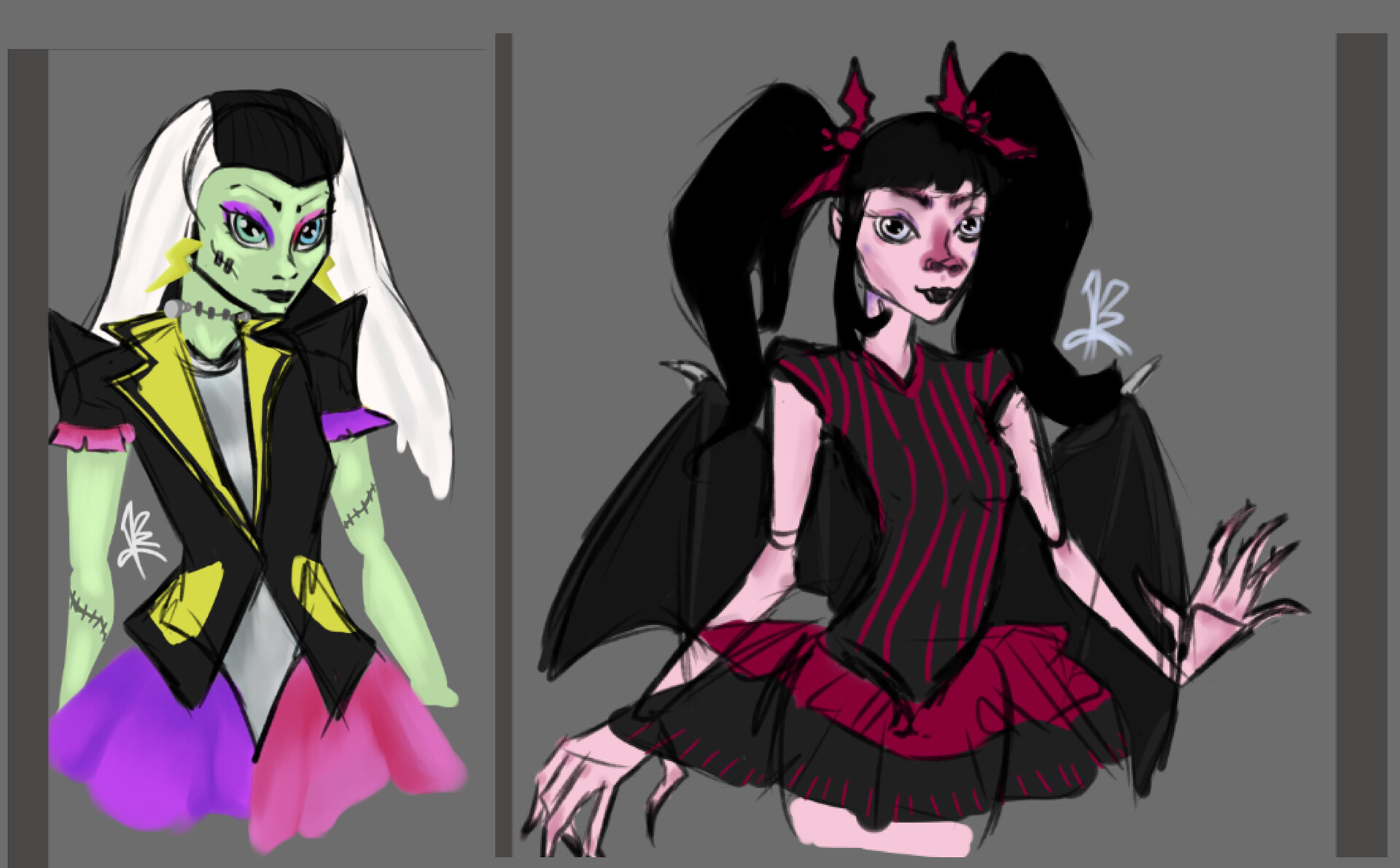 ArtStation - Monster High Redesigns