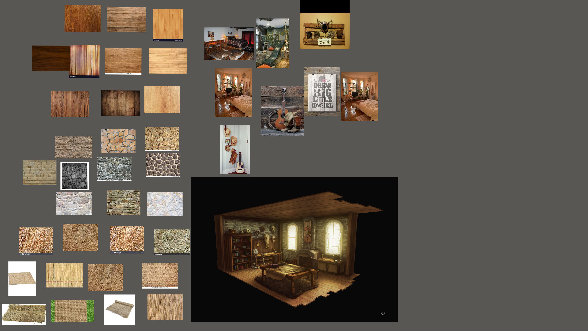 Mengzhao Shi - MI377 project2 half hunter's room Mengzhao Shi