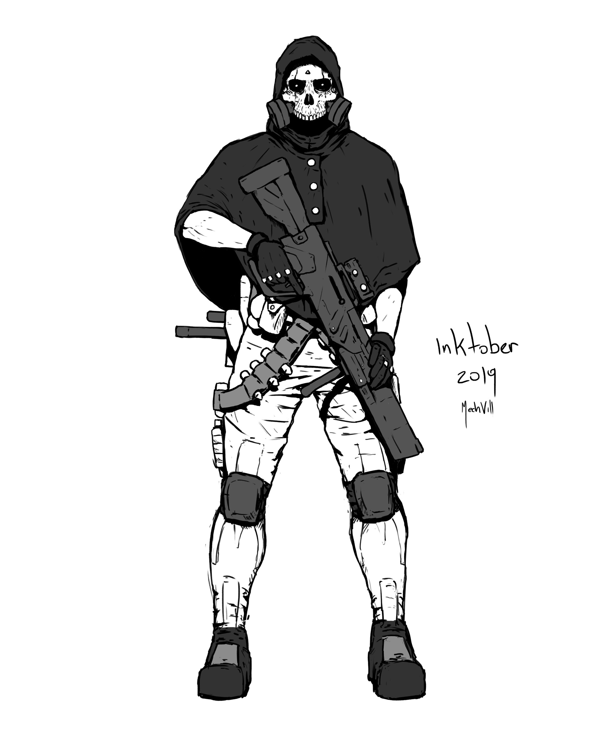 Mario Carrascal - Inktober 2019