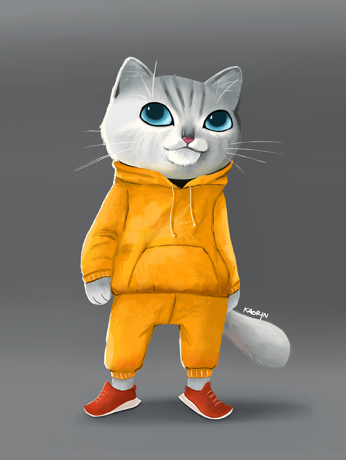 ArtStation - A kitty runner
