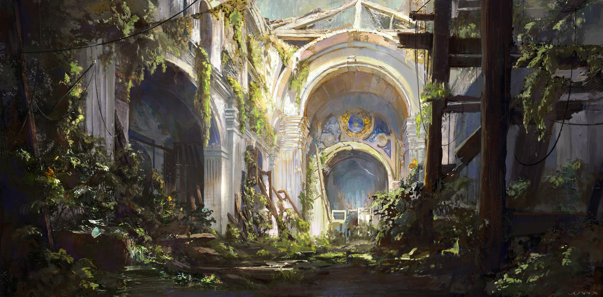 ArtStation - Abandoned castle