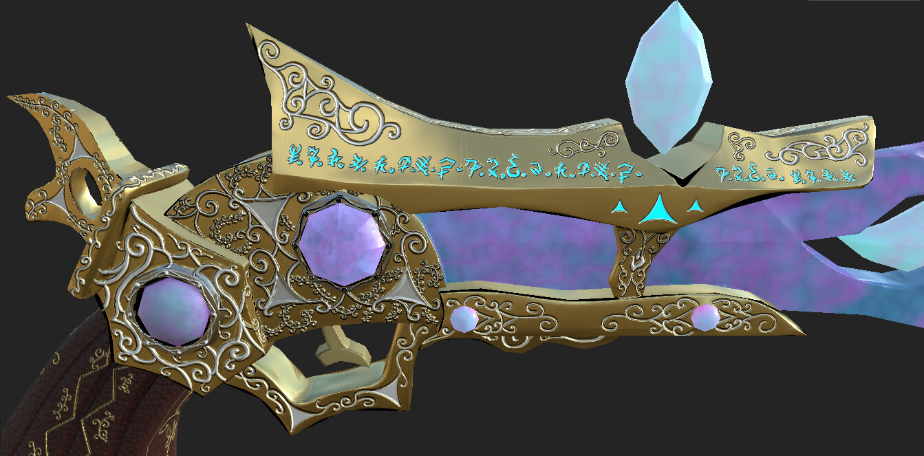 Clémence MORISSEAU - Runic Gun (Student Project)