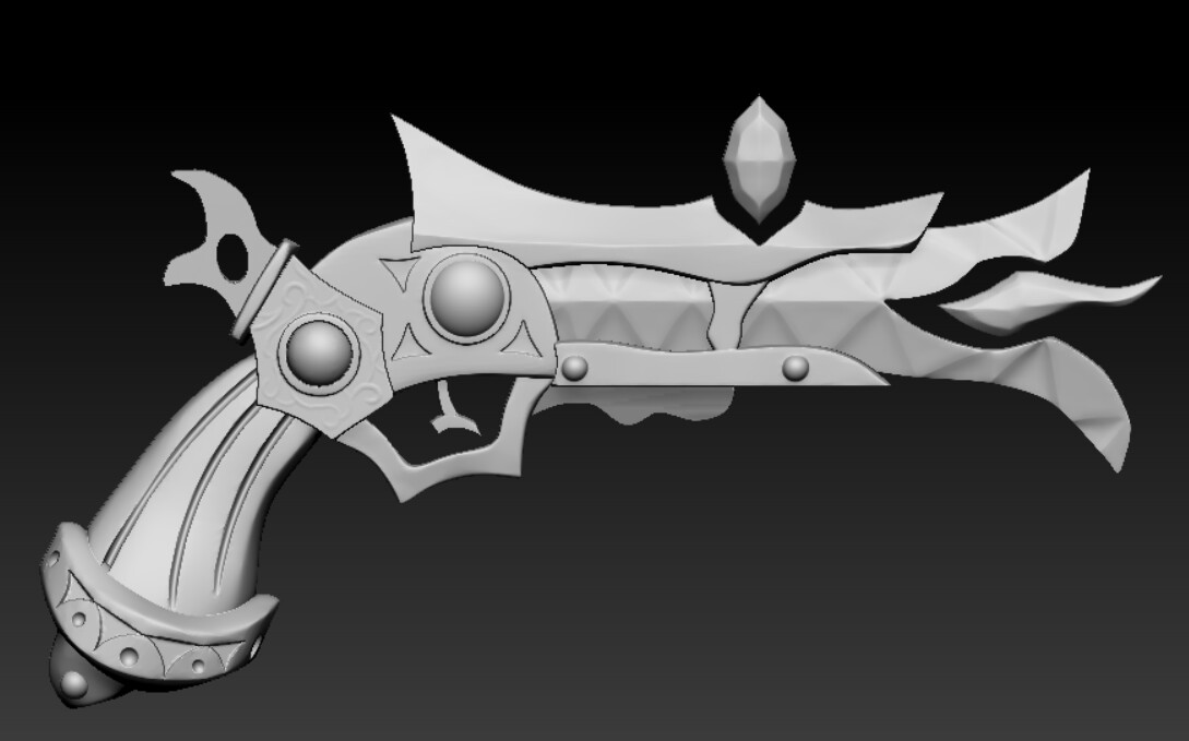 Clémence MORISSEAU - Runic Gun (Student Project)