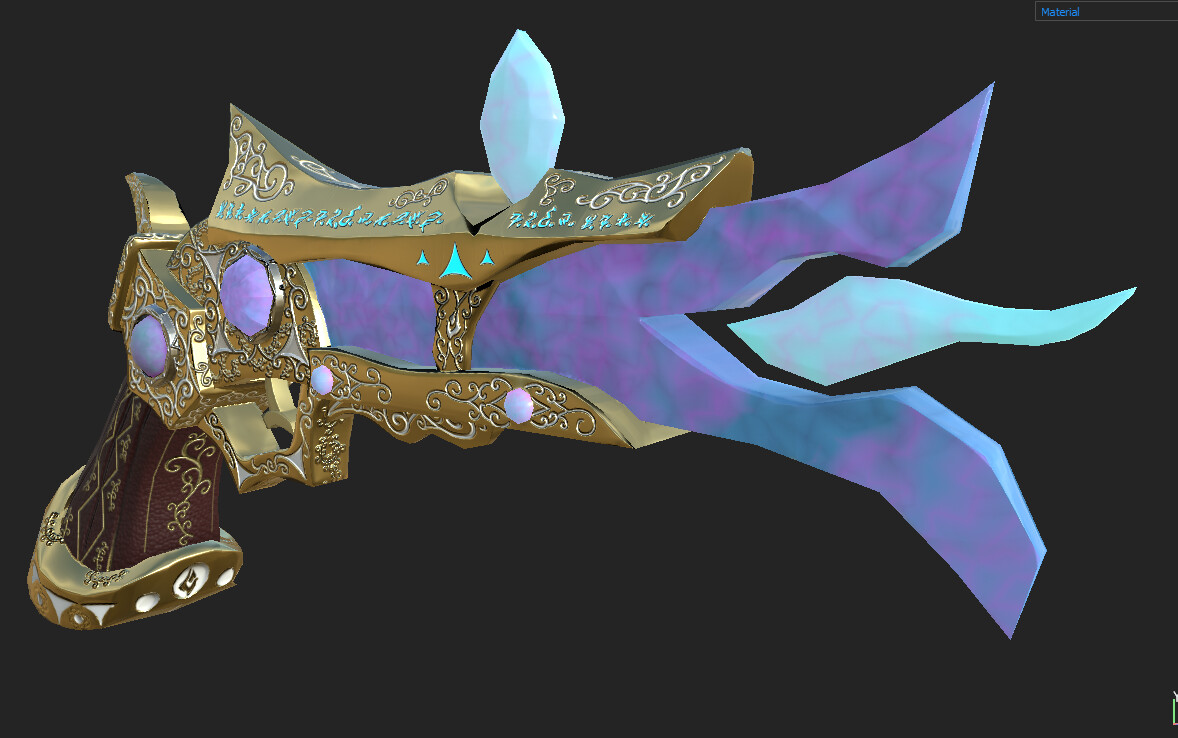 Clémence MORISSEAU - Runic Gun (Student Project)