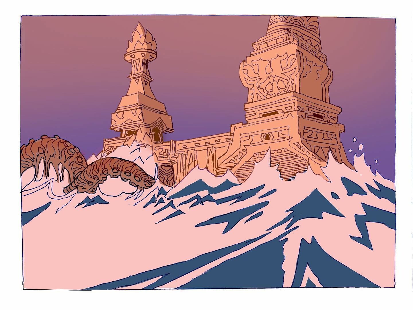 Hugo Puzzuoli - Among trees sketches