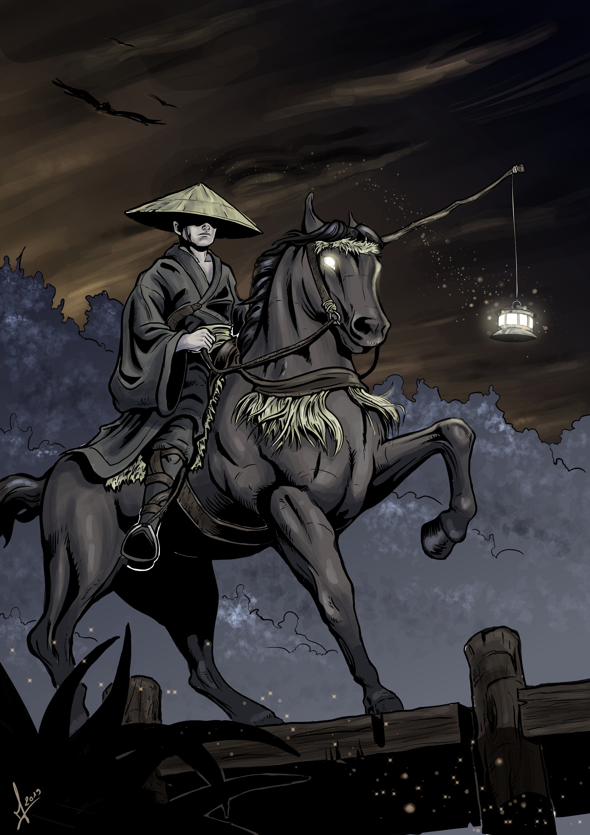 ArtStation - The night walker