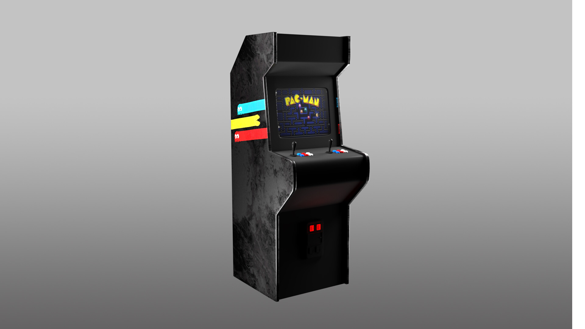 ArtStation - Retro Arcade Machine