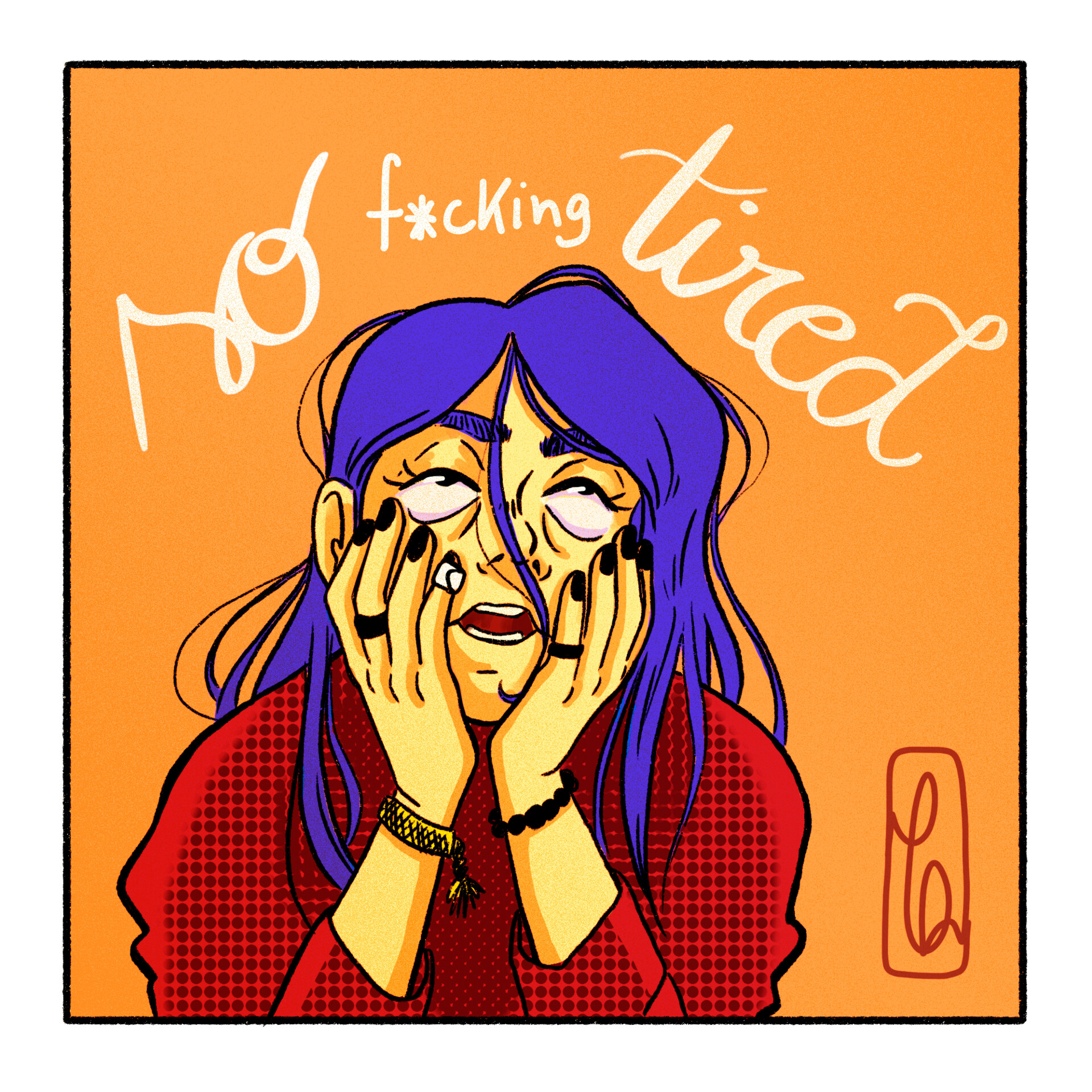 ArtStation - So f*cking tired