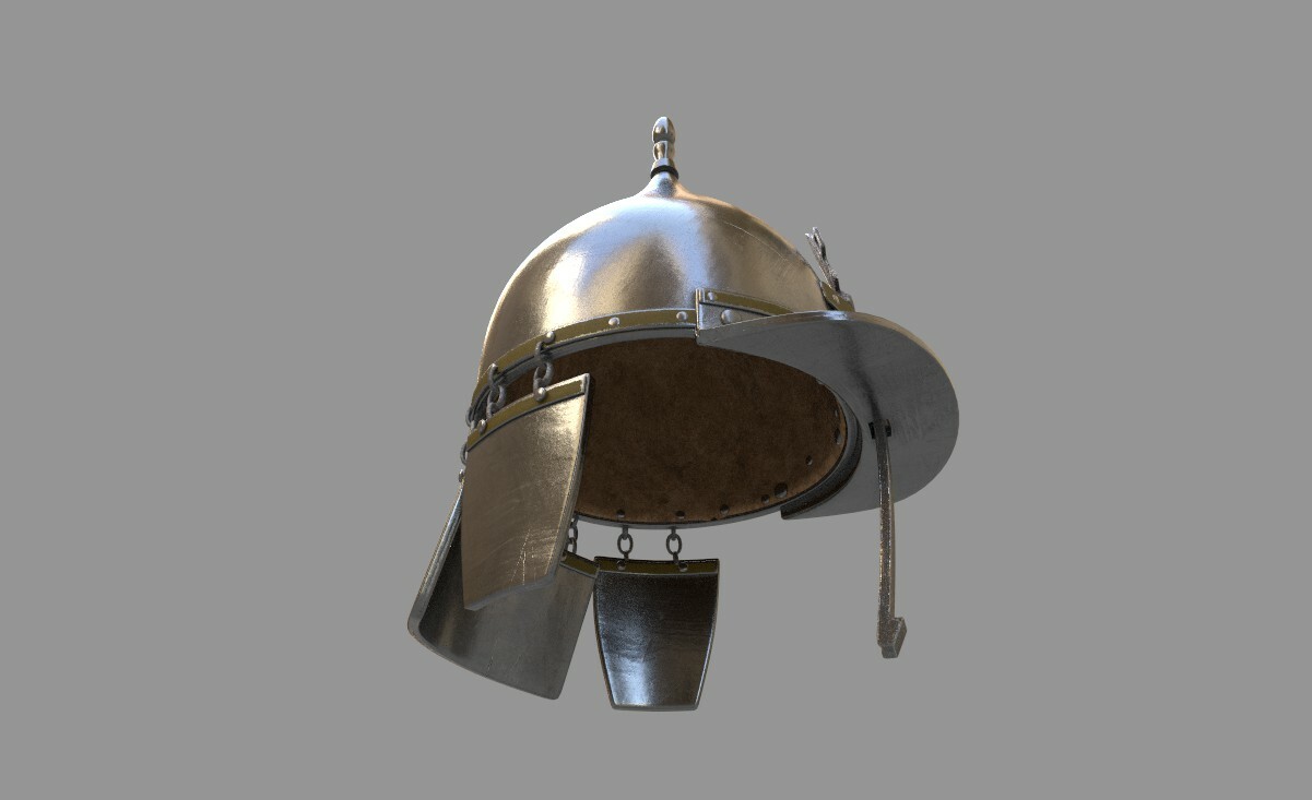 ArtStation - Mameluke medieval Helmet