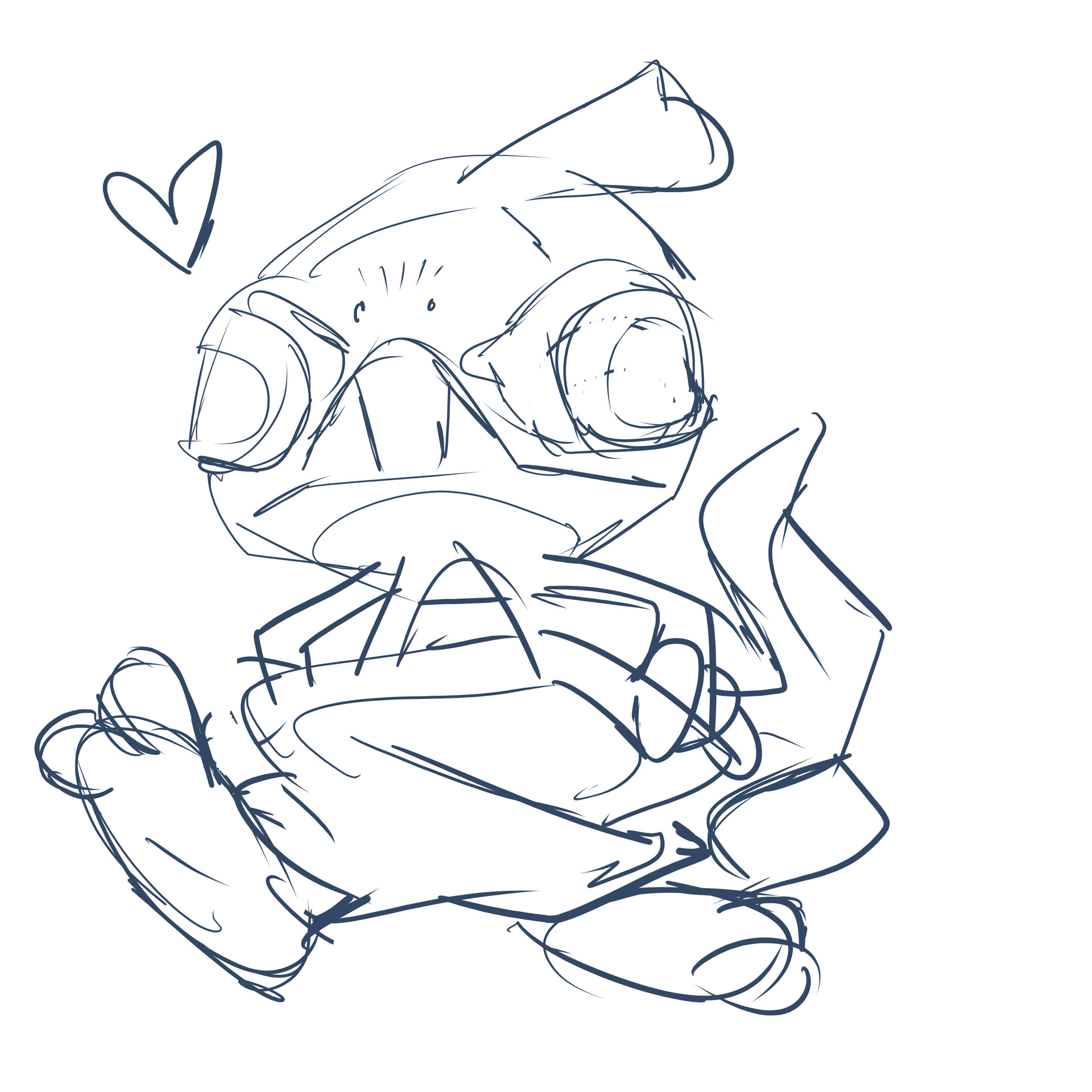 scraggy pokemon coloring page