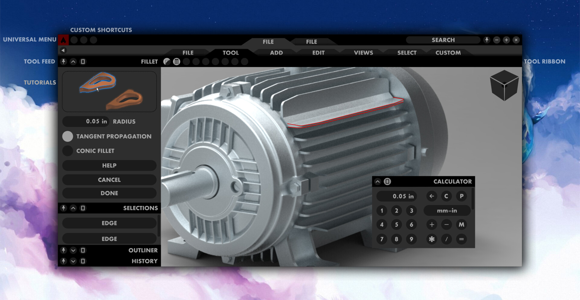 ArtStation - Autodesk Inventor Interface Concept Test