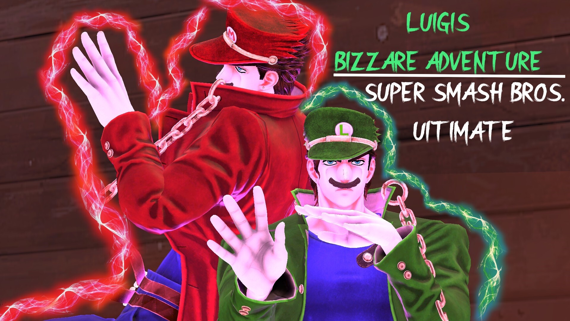 ArtStation - Mario Bros( in jojo style)