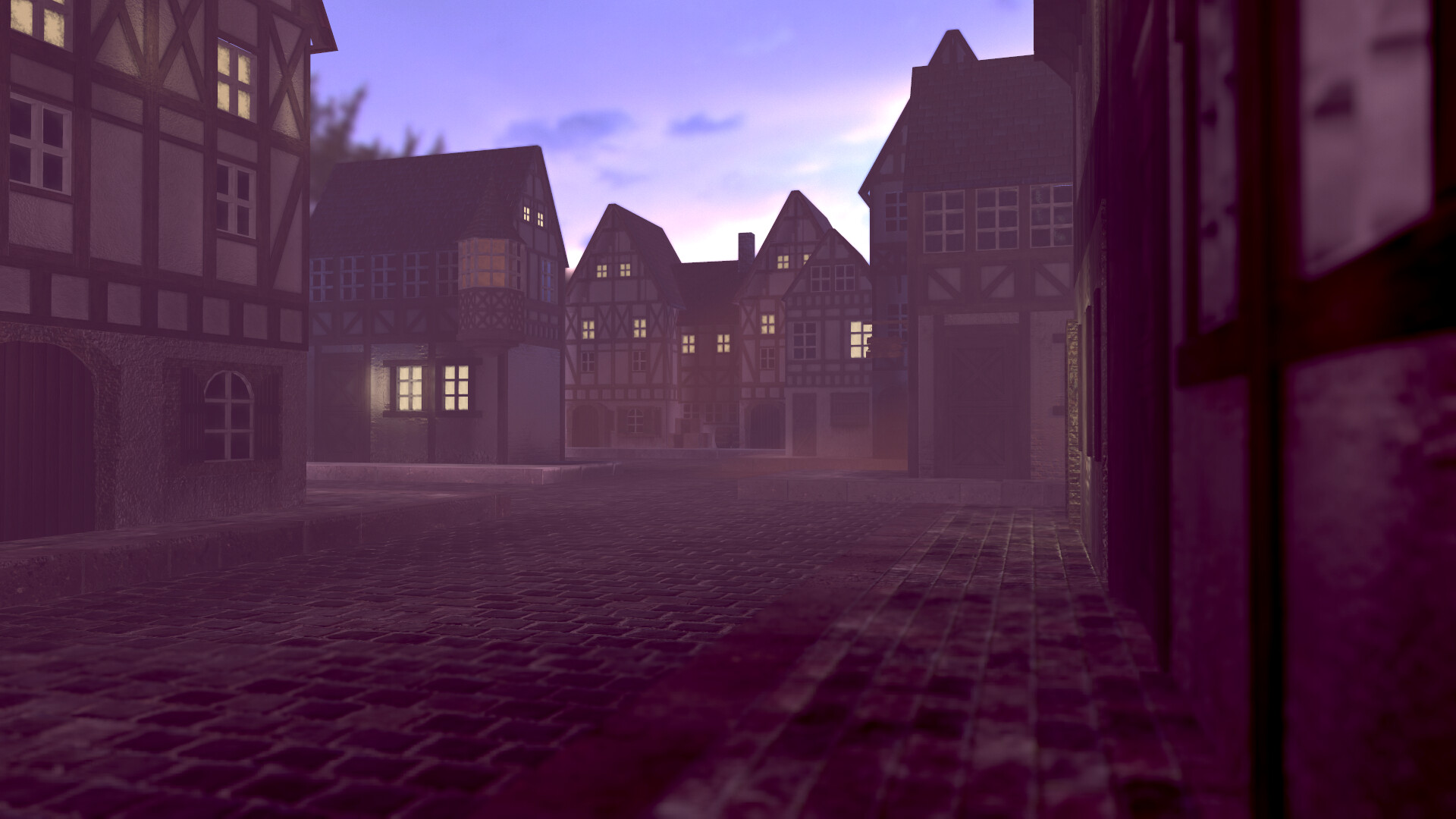 ArtStation - A small town