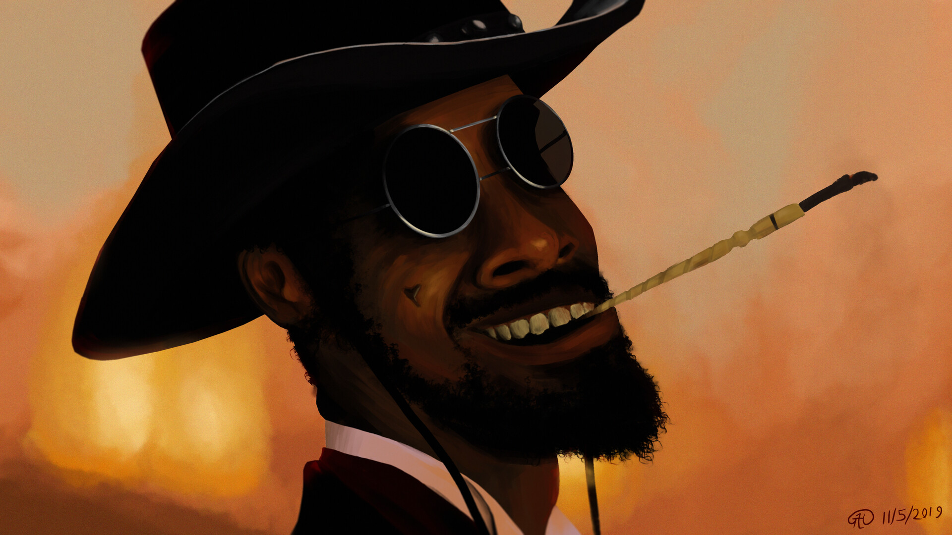 ArtStation - Django Unchained (Film Study)