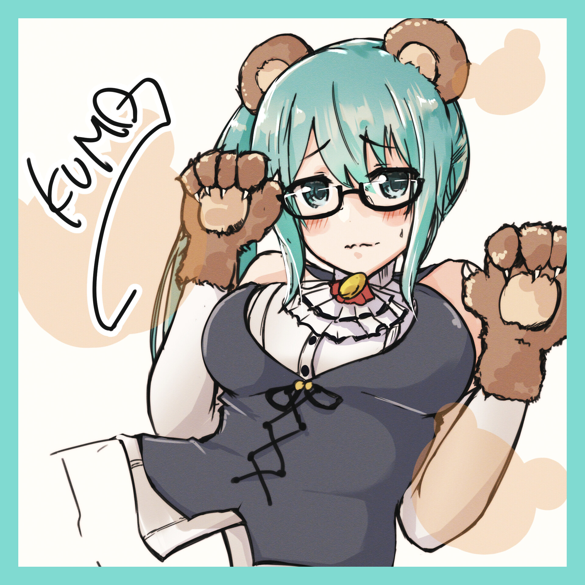 ArtStation - KUMA [Kagura Suzu FanArt]