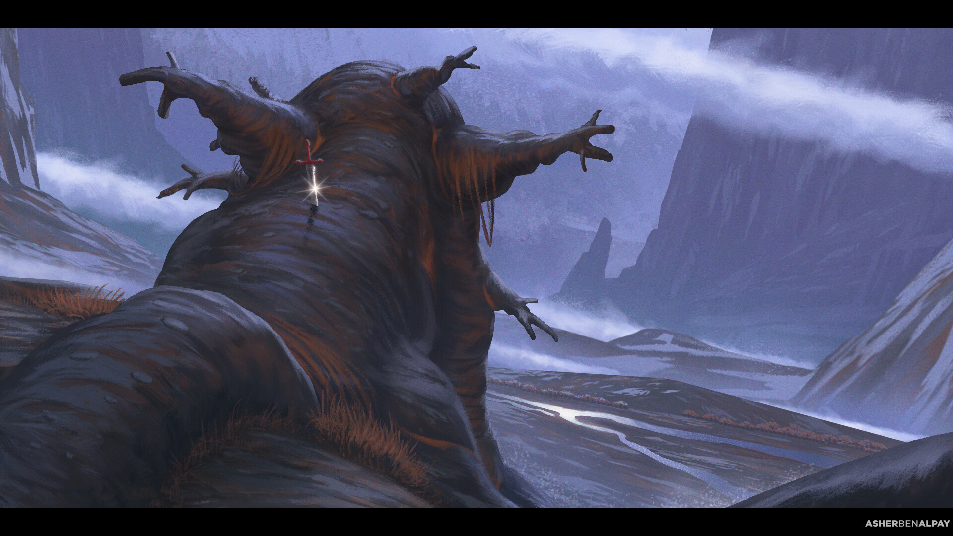 ArtStation - The Red Sword