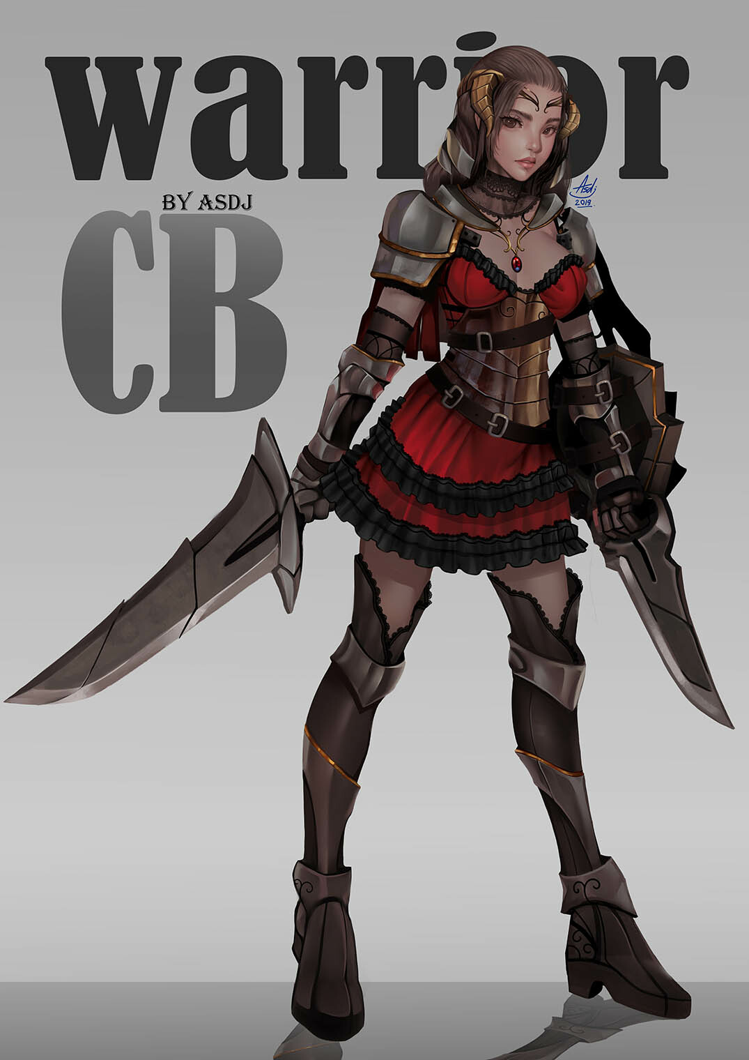 ArtStation - warrior design