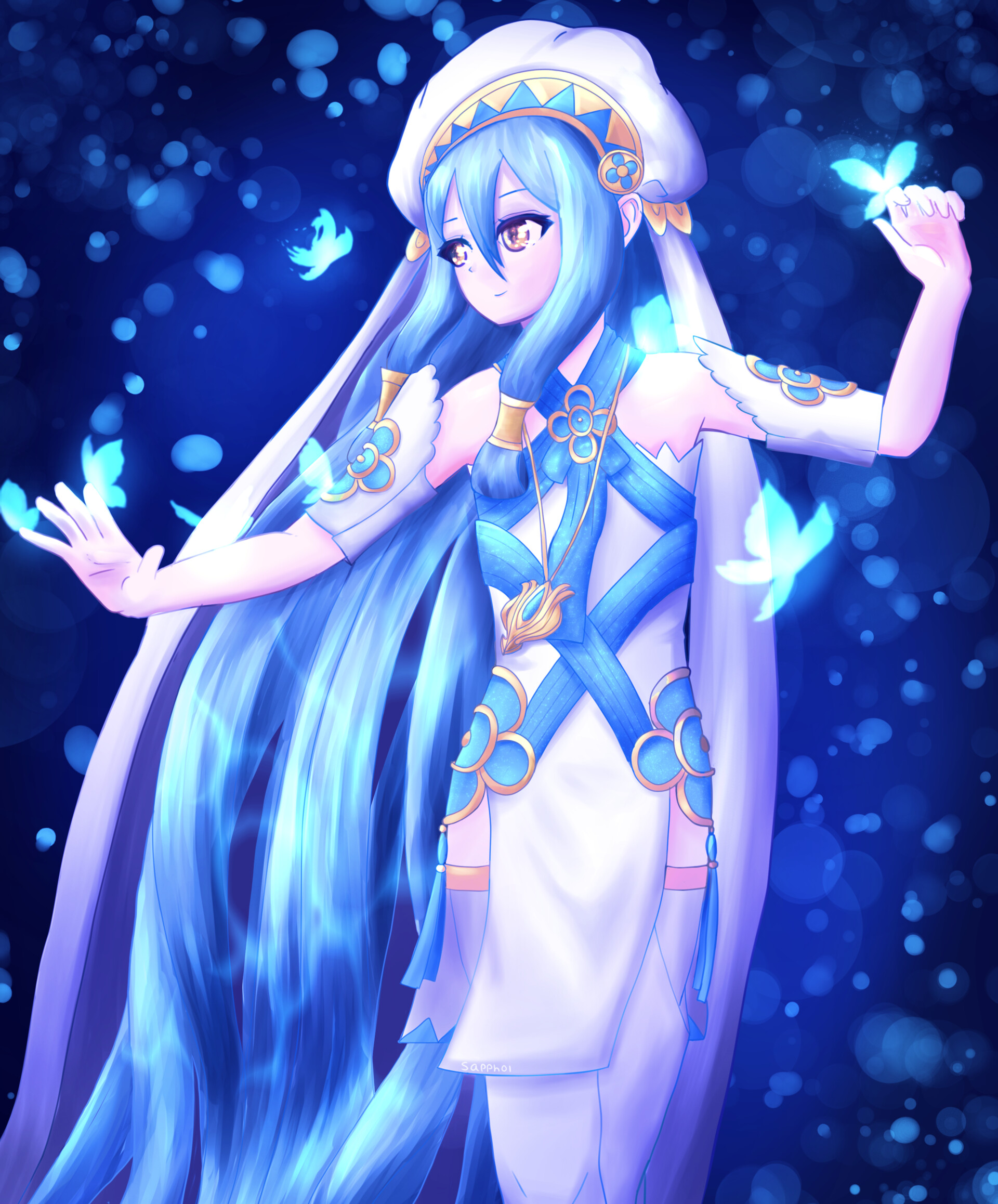 ArtStation - Fire Emblem Compendium: Young Azura