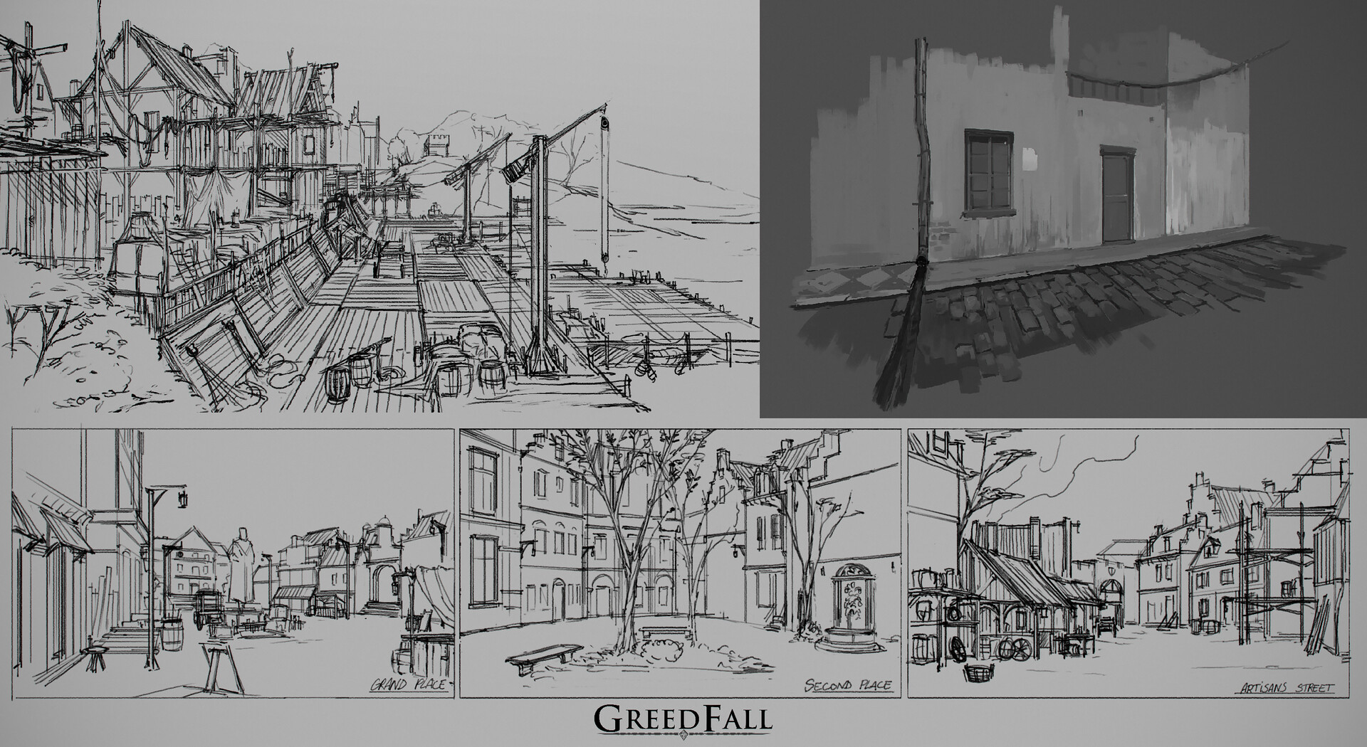 Paradis Sok - GreedFall - Cities