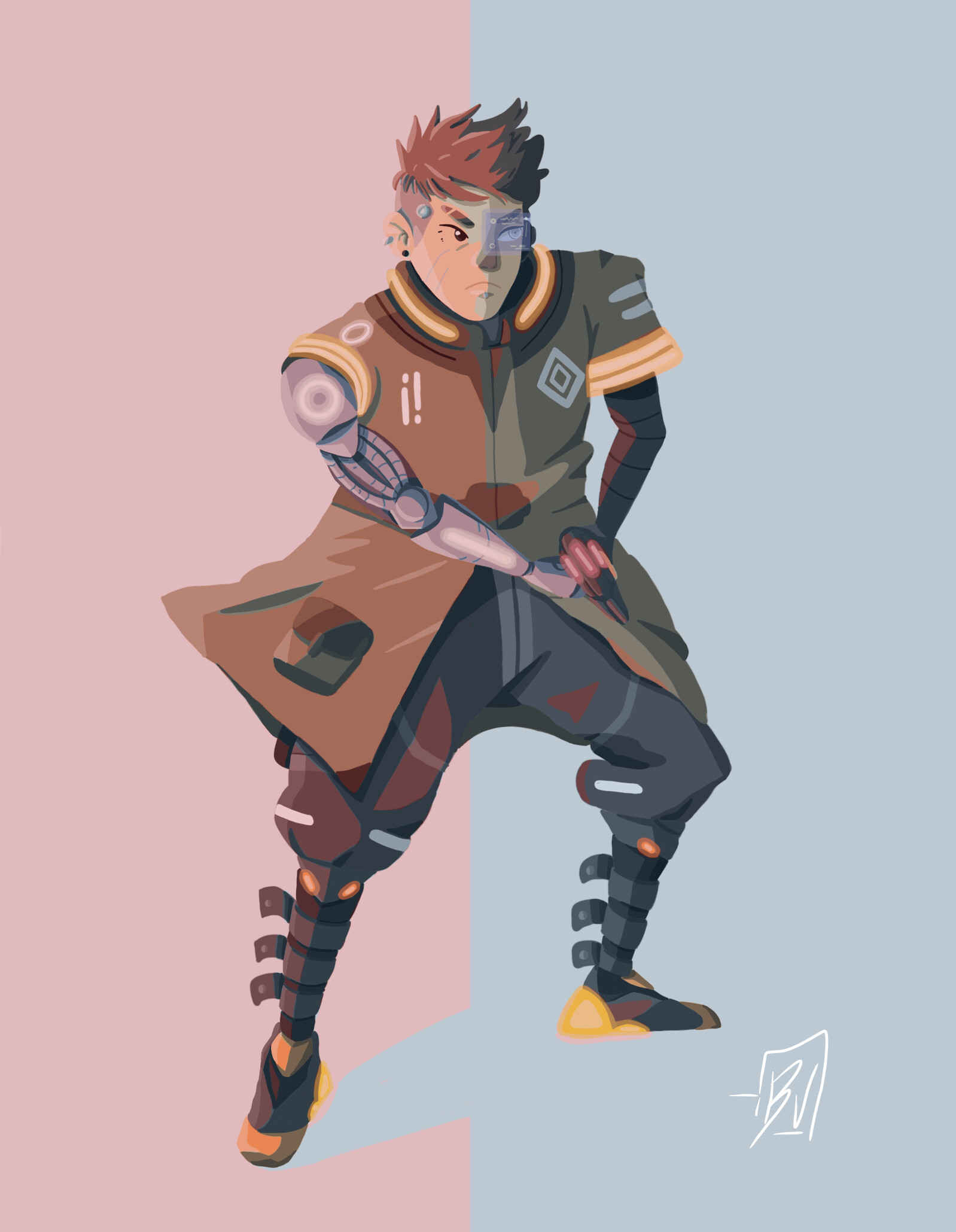 ArtStation - CyberPunk Character Design