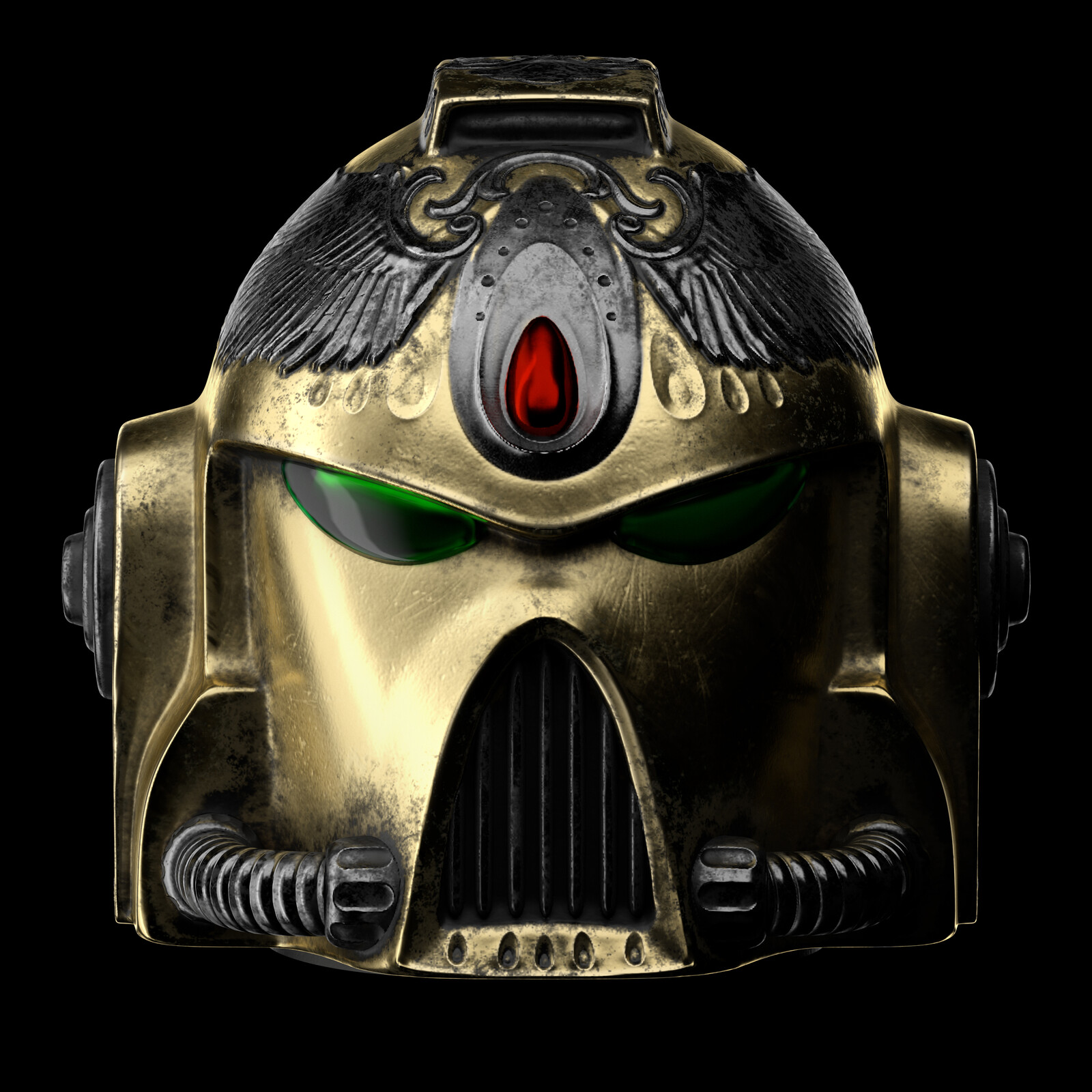 Ivan Seliverstenko - Blood Angels Helmet
