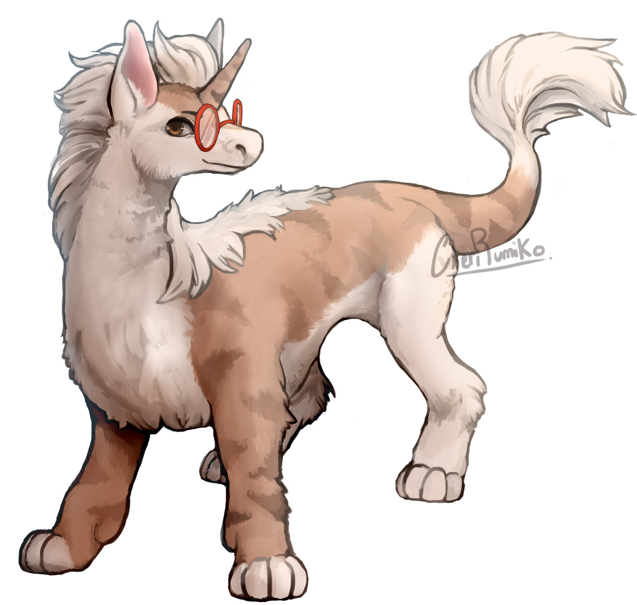 ArtStation - Fluffy dragon