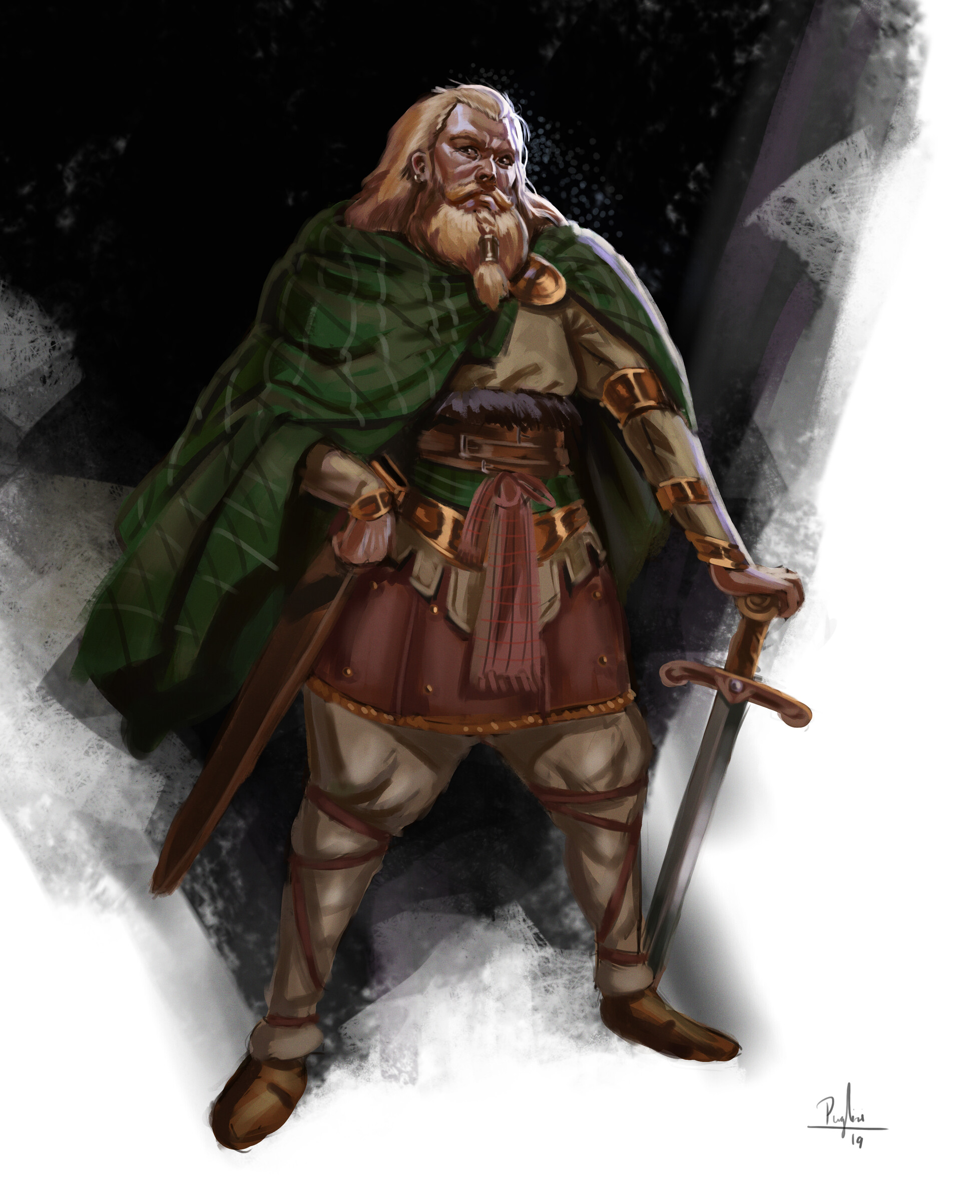 ArtStation - Old Warrior