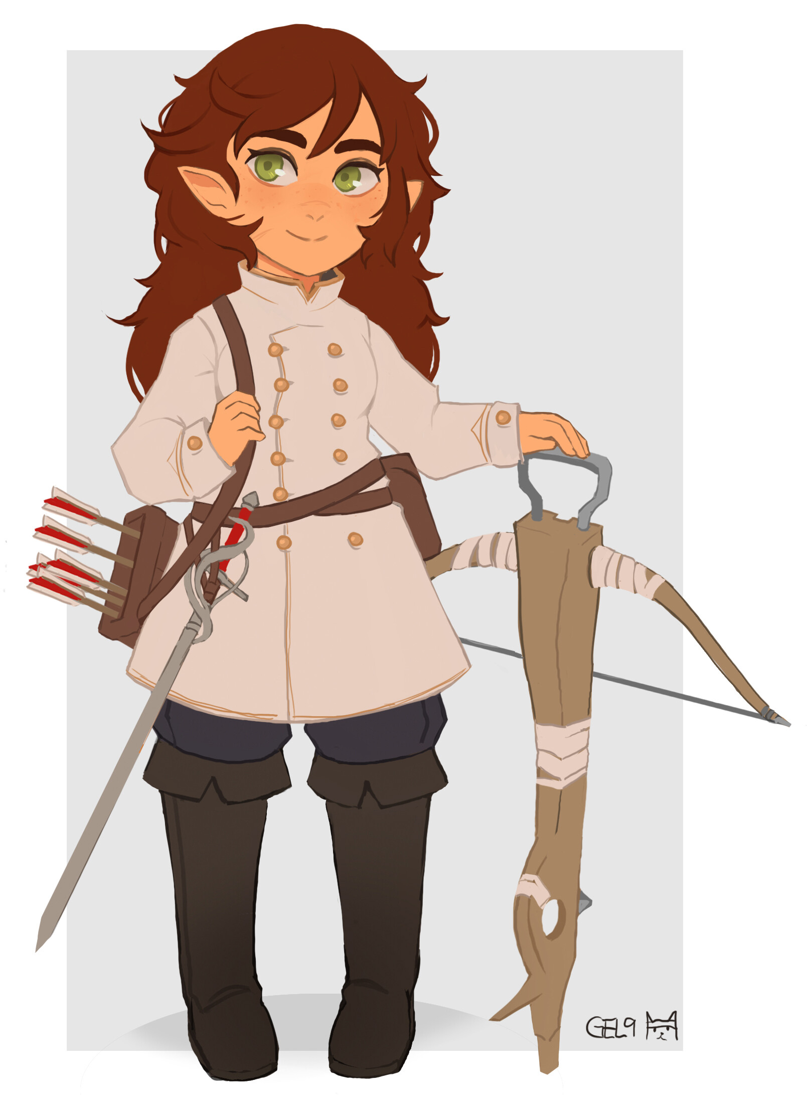 ArtStation - Halfling Soldier