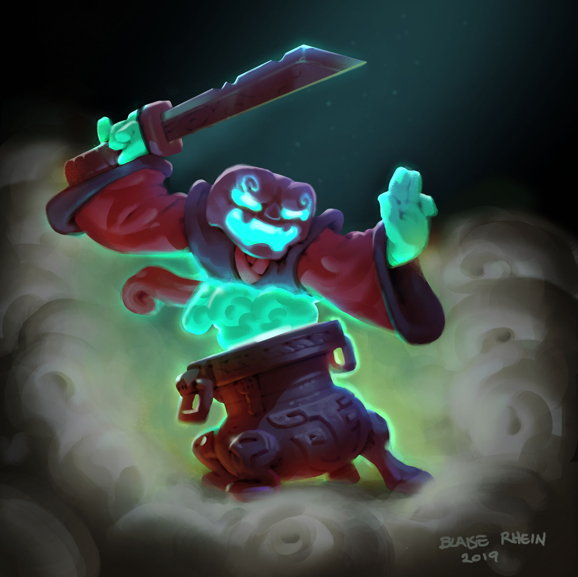 ArtStation - Potter-Geist - Character Design, Blaise Rhein