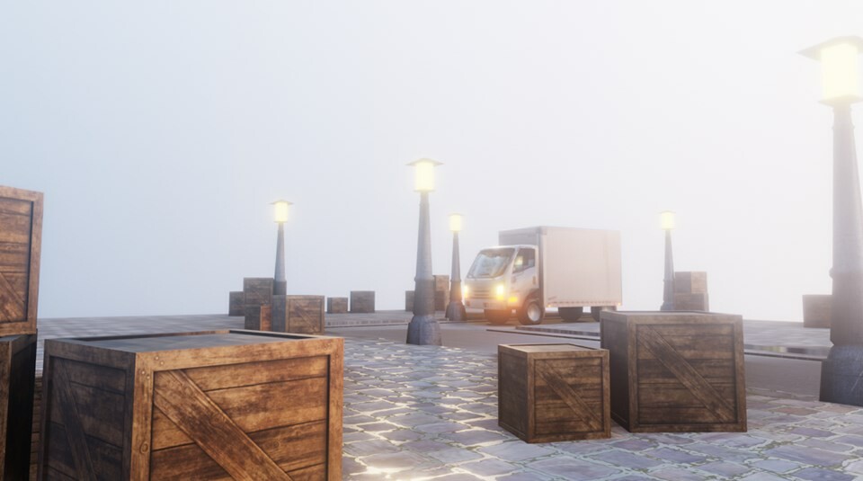 ArtStation - Dock Render