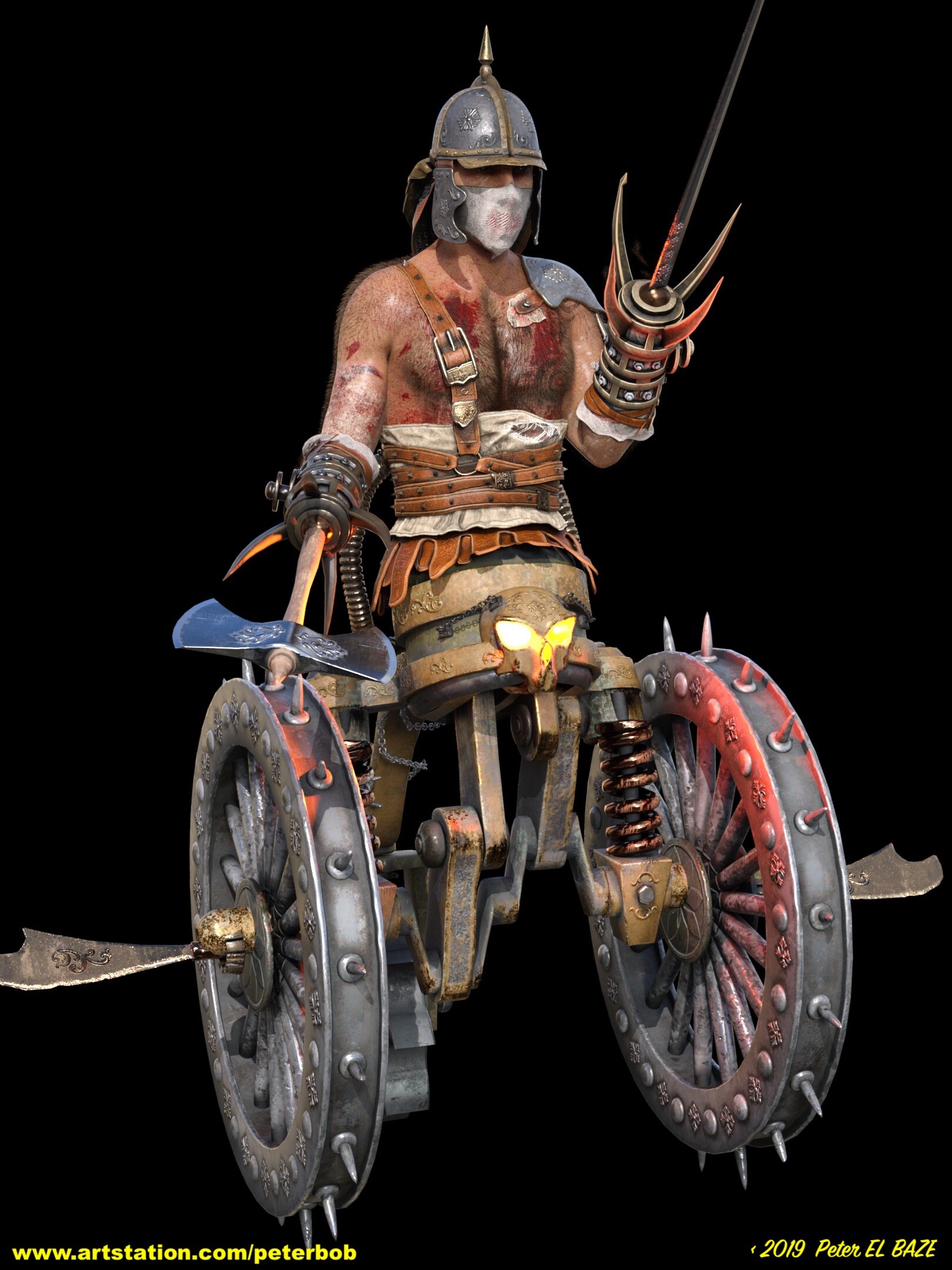 ArtStation - Medieval Cyborg