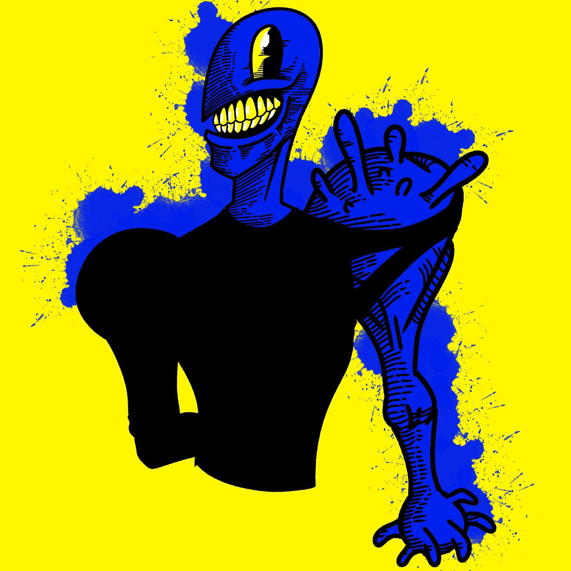 ArtStation - Blue mutant????