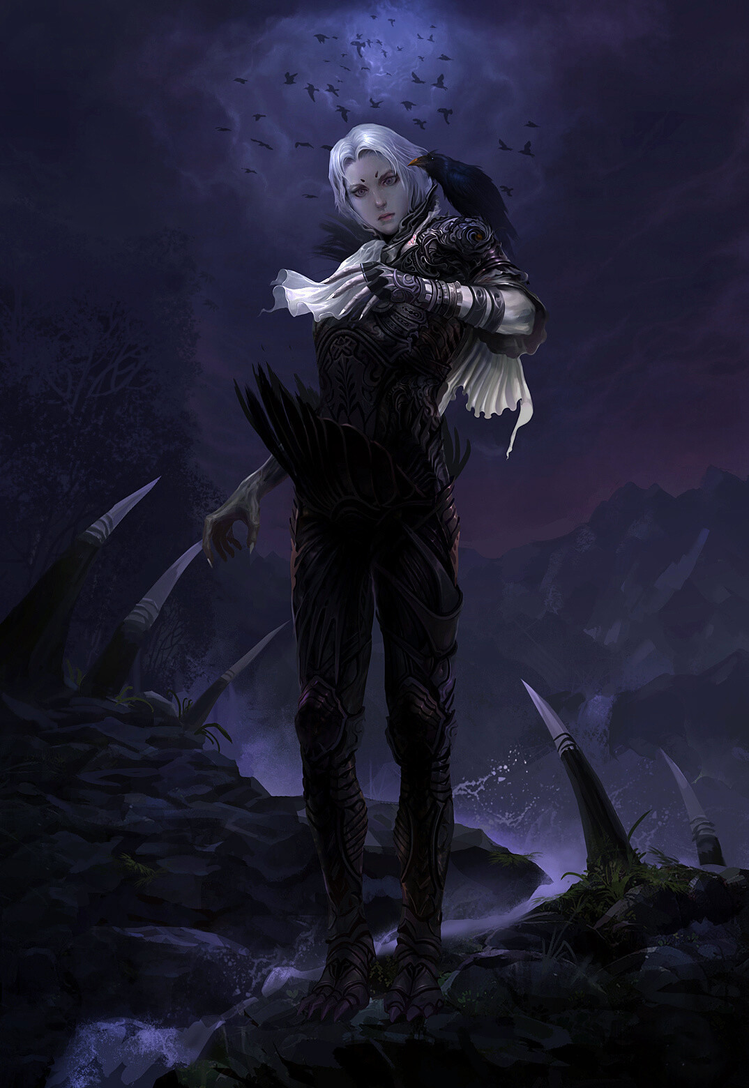 ArtStation - The crow comes out