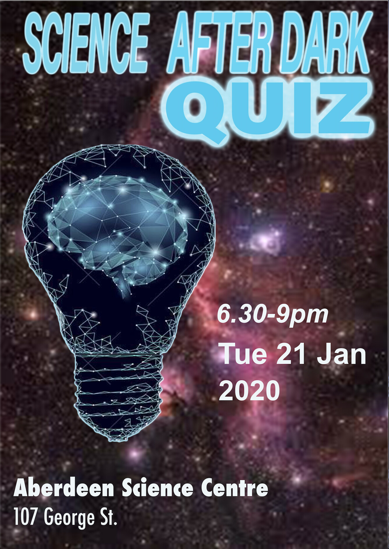 ArtStation - Science Quiz Poster