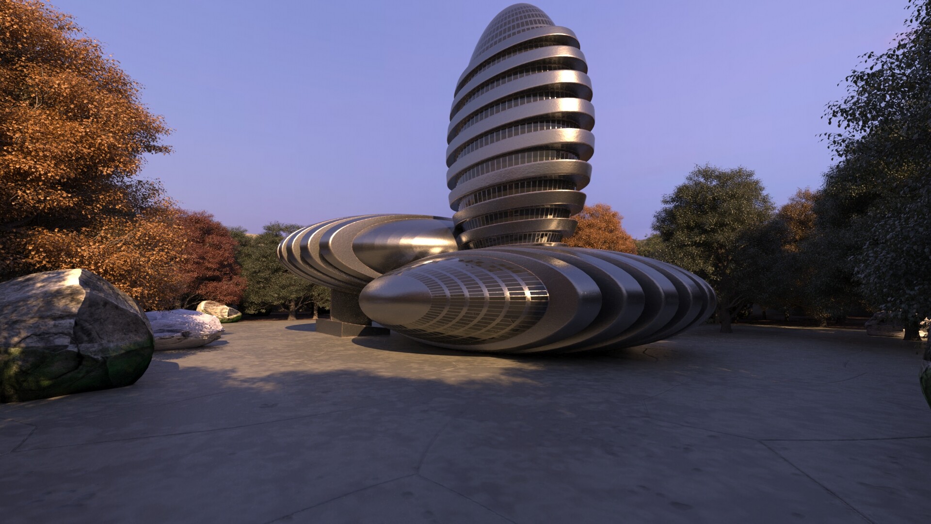 ArtStation - Concept of feture city