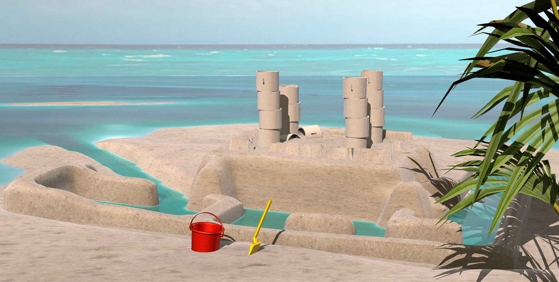 ArtStation - Loke sand castle