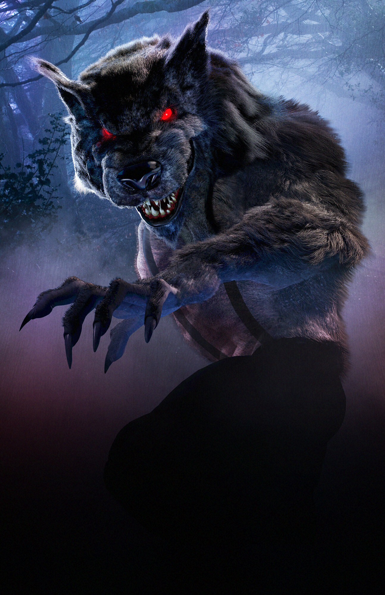 ArtStation - Amish Werewolves of Space