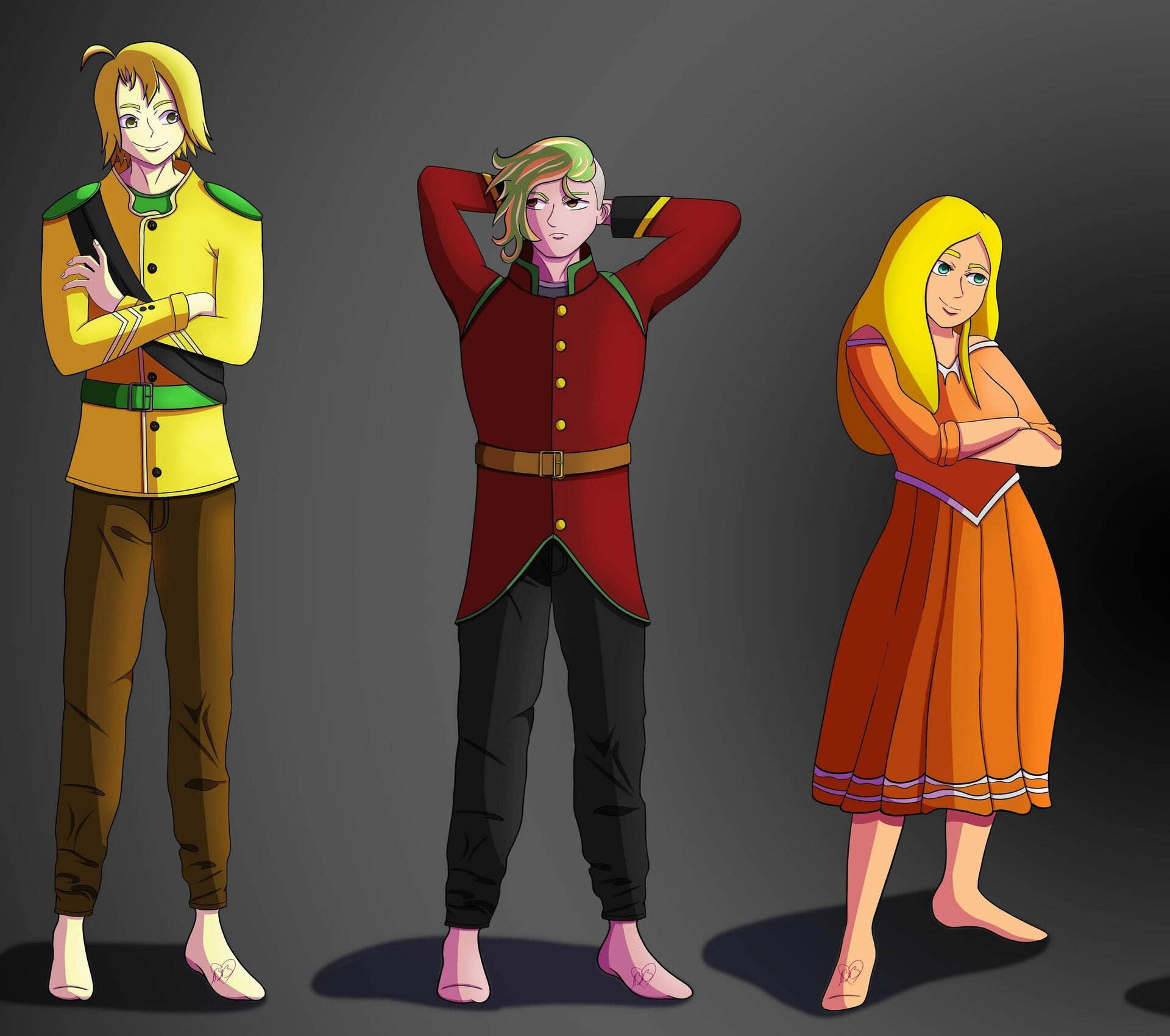 ArtStation - Character line up