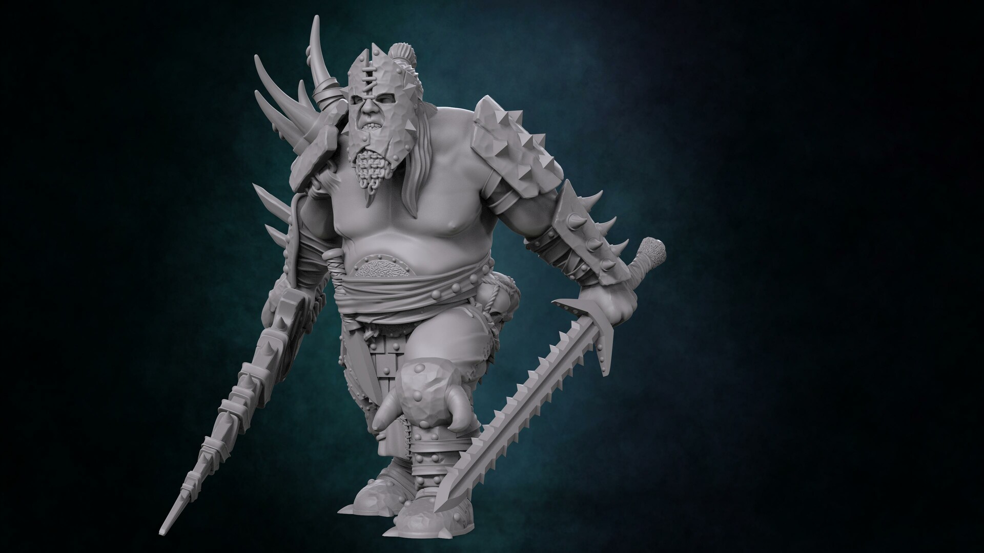 Alfonso Prieto - Barbarian Mask