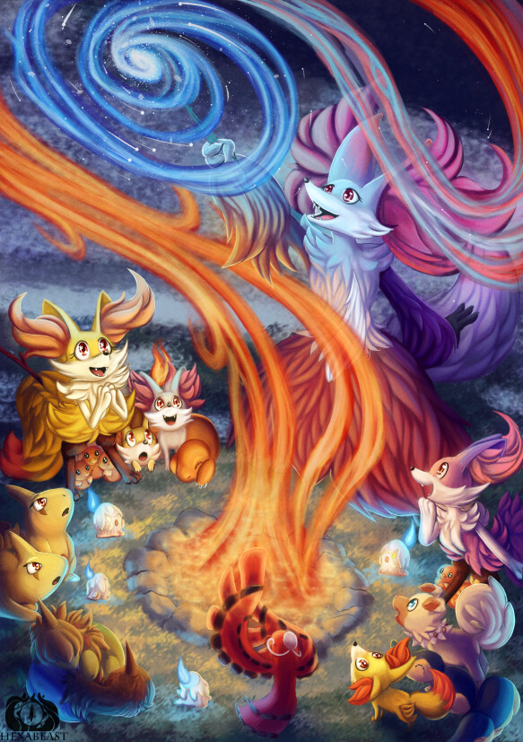 ArtStation - Fireside Magic