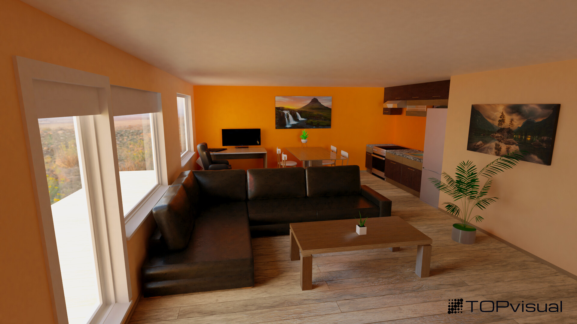 Marek Eller - Interior renderings
