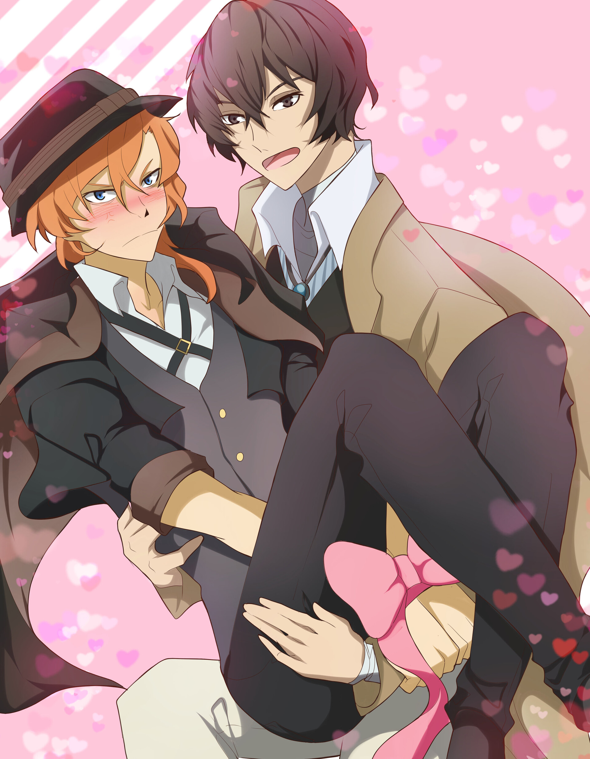 ArtStation - Soukoku from Bungo Stray Dogs Illustration Print