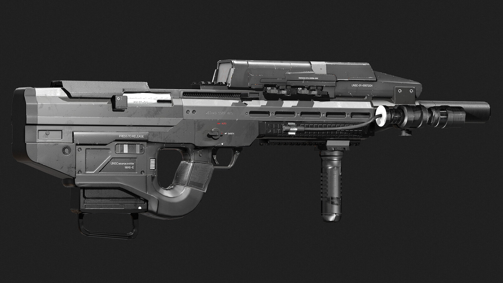 Scott Salkind - HALO MA5B (Real Time Gun)