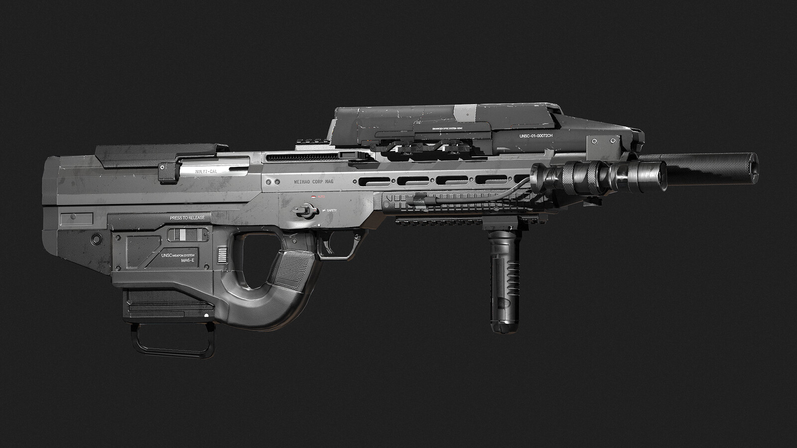 Scott Salkind - HALO MA5B (Real Time Gun)